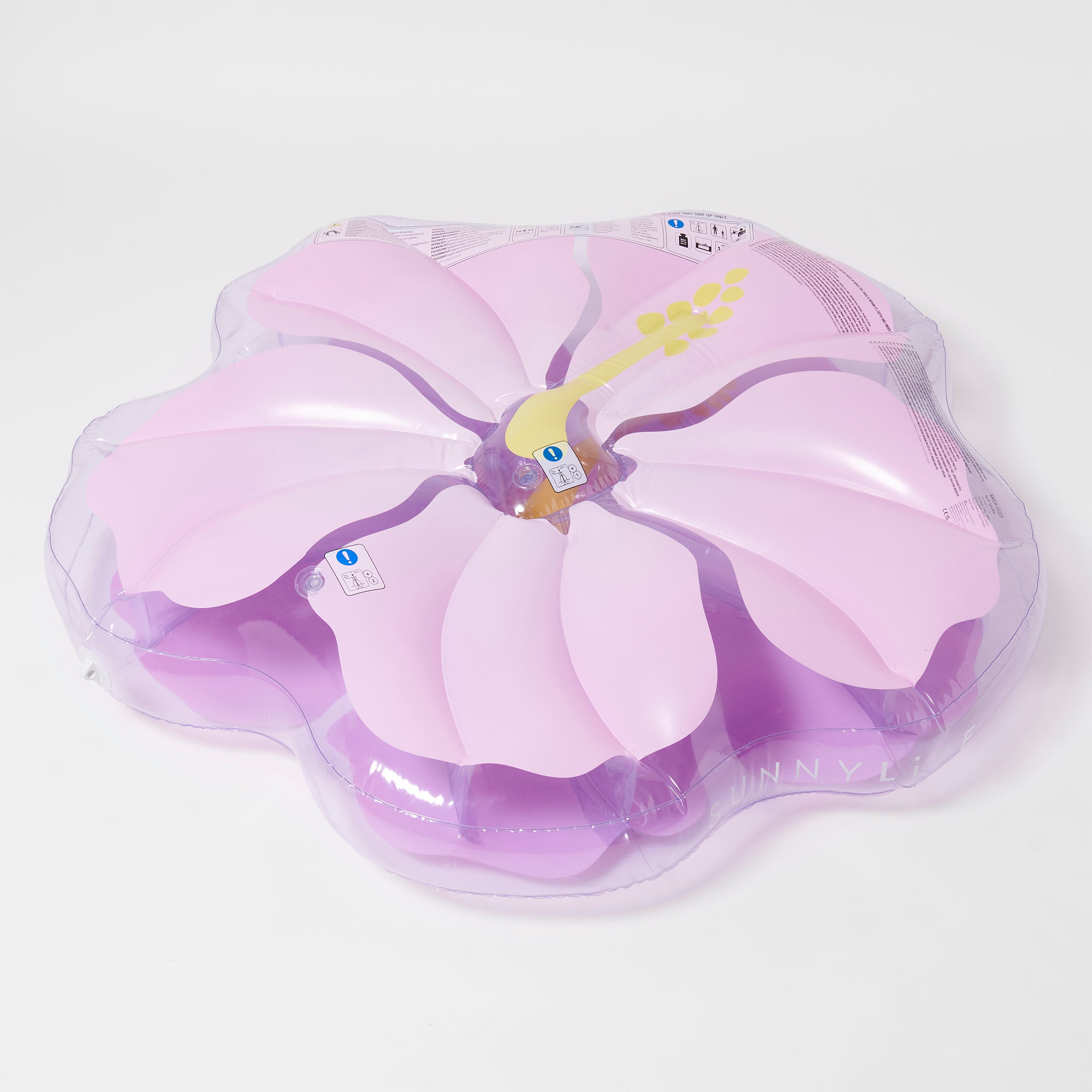 Luxe Lie-On Float | Hibiscus Pastel Lilac – SUNNYLiFE US