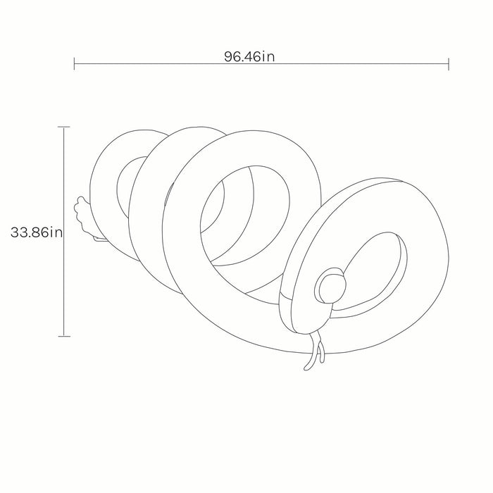 Giant Inflatable Noodle - Poolside