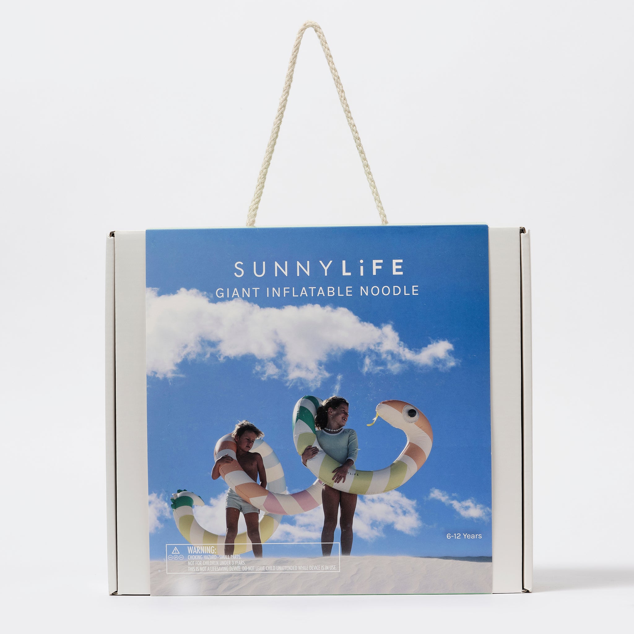 Giant Inflatable Noodle | Poolside Sorbet Stripe – SUNNYLiFE US