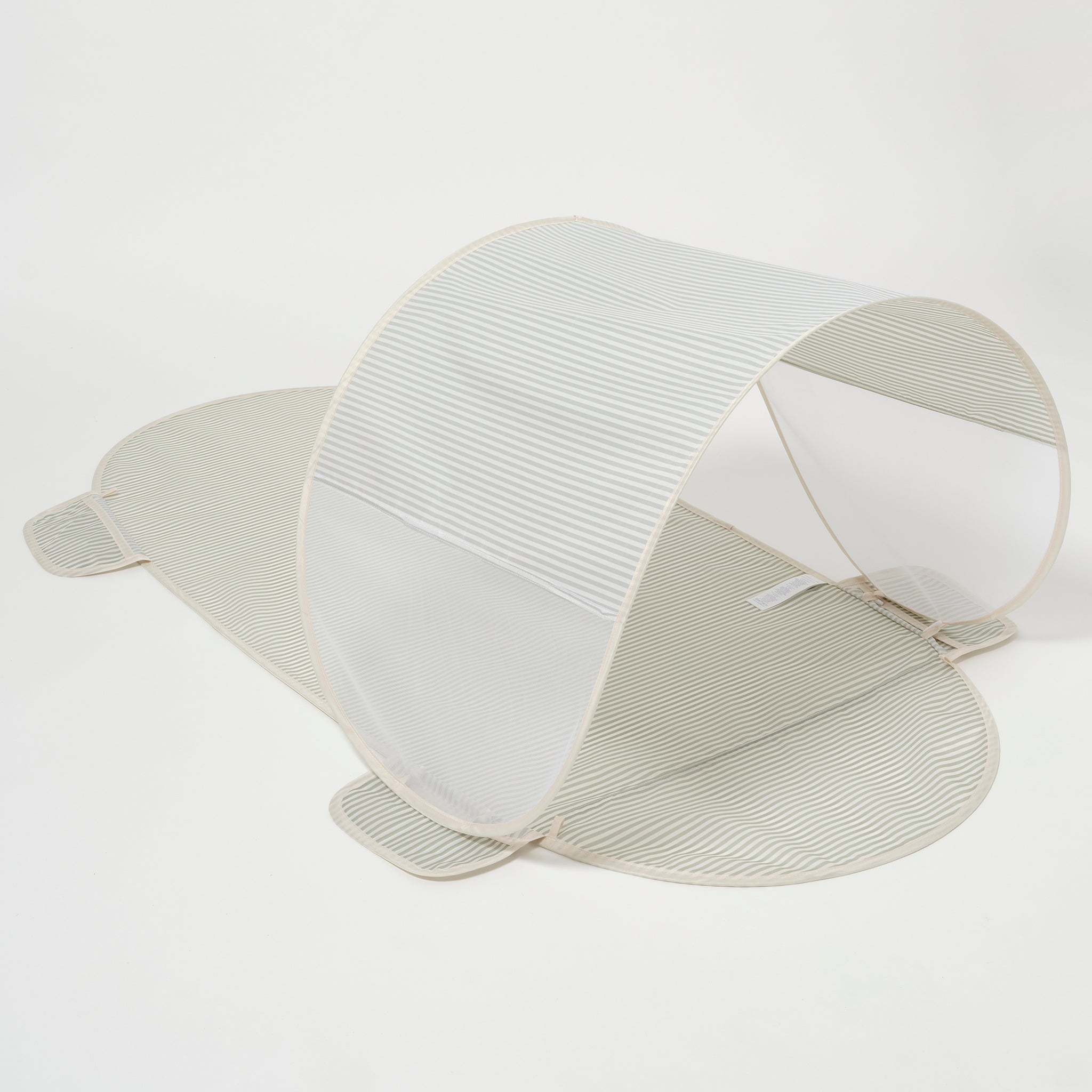 Solo Sun Shader | La Palma Sage Stripe – SUNNYLiFE US