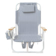 Luxe Beach Chair | The Resort Coastal Blue - SUNNYLiFE