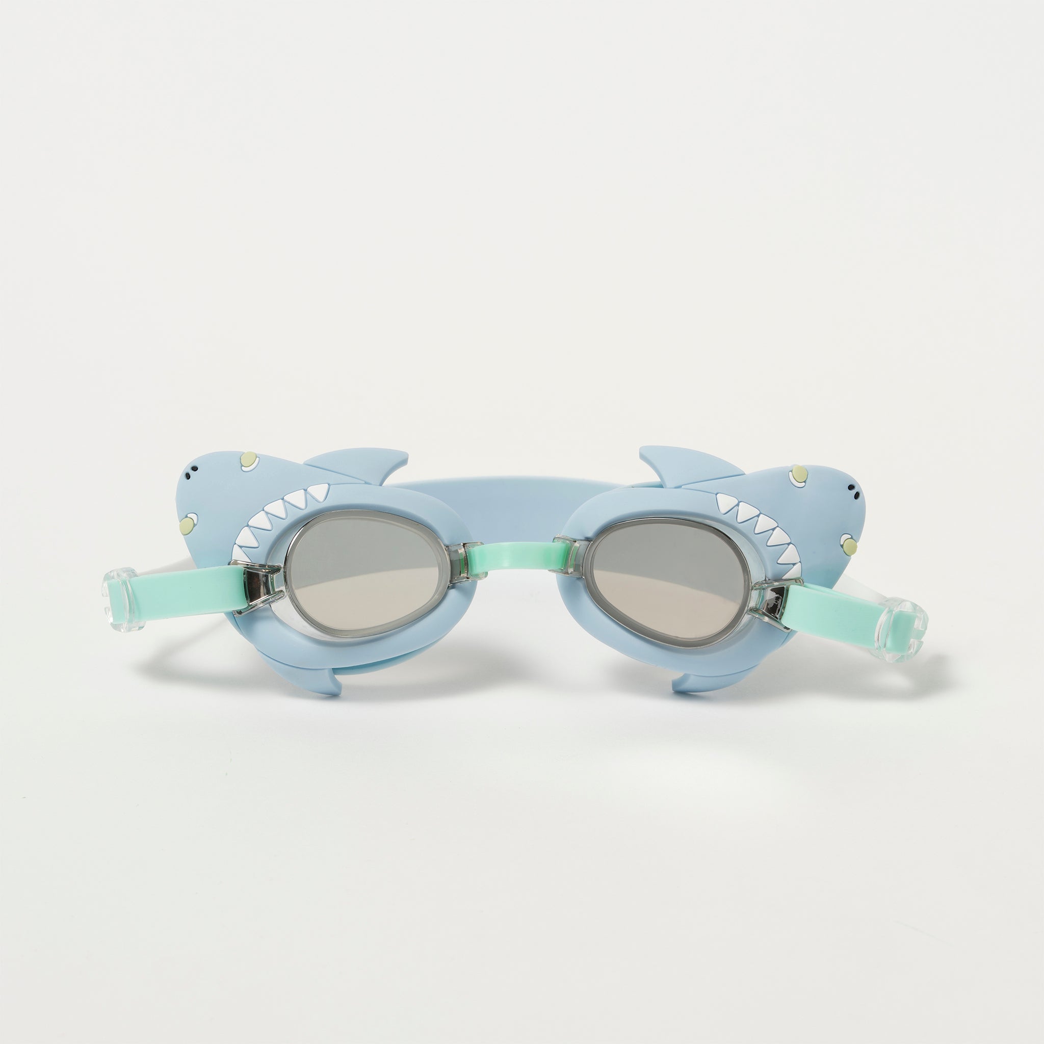 Mini Swim Goggles | Salty the Shark Aqua - SUNNYLiFE – SUNNYLiFE US