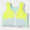 Swim Vest 3-6 | Salty the Shark Aqua Neon Yellow - SUNNYLiFE – SUNNYLiFE US