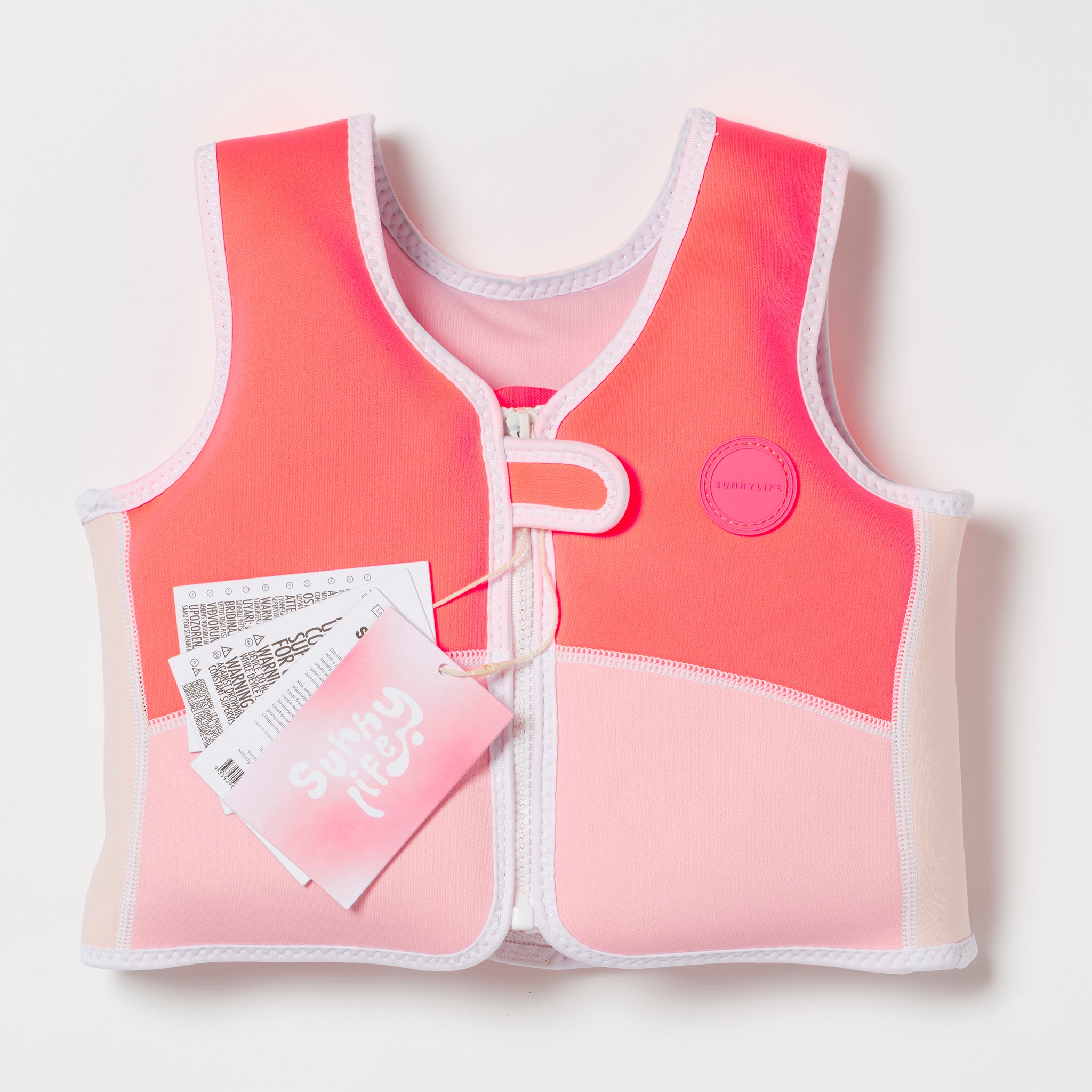 Swim Vest 1-2 | Melody the Mermaid Neon Strawberry - SUNNYLiFE ...