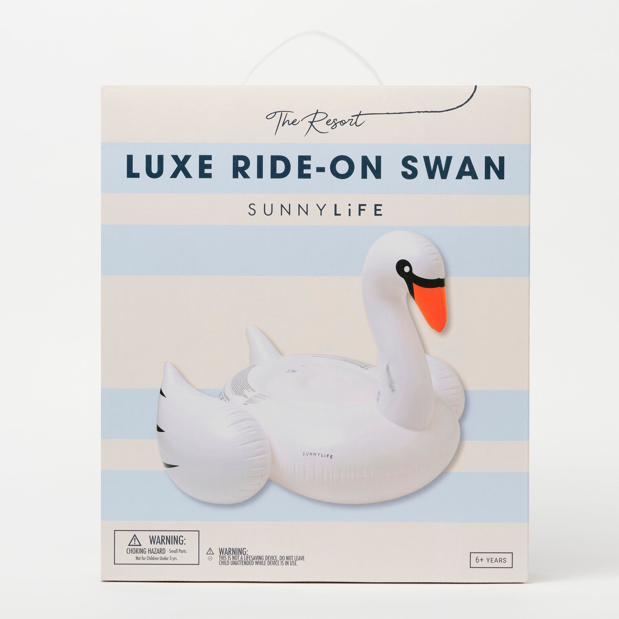 Original Luxe Ride-On Float Swan | The Resort White on White ...