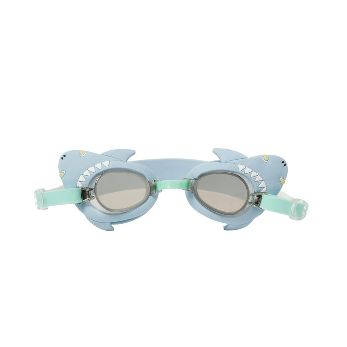 Mini Swim Goggles | Salty the Shark Aqua - SUNNYLiFE
