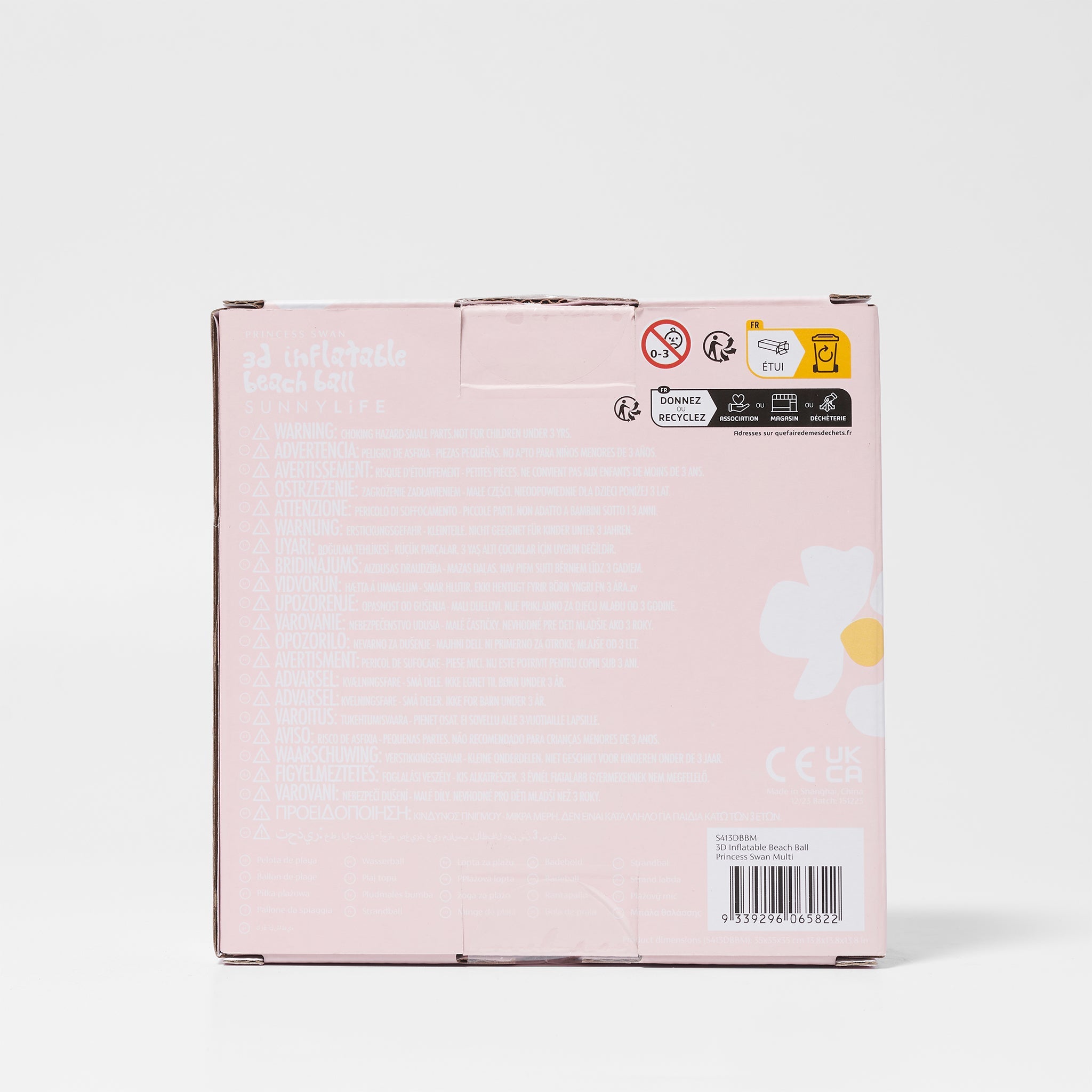 3D Inflatable Beach Ball | Princess Swan Multi – SUNNYLiFE US